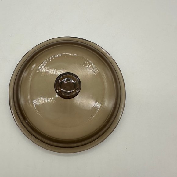 Pyrex | Kitchen | Vintage Pyrex Amber Lid P 8 C P81c | Poshmark